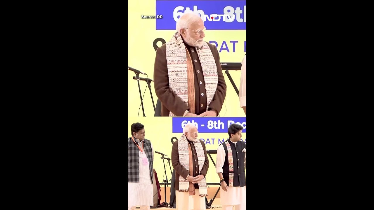 8-Yr-Old Mizoram Singer Gifts PM Modi With A Mascot Name 'Poorvi'