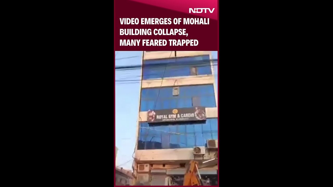 Video Emerges Of Mohali Building Collapse That Killed 2 Video Emerges Of Mohali Building Collapse That Killed 2