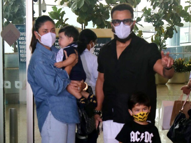 Jet, Set, Go: Kareena Kapoor And Saif Ali Khan Fly Out With Baby Jeh ...