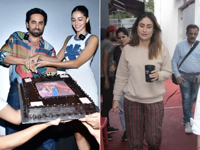 Work Diaries: Kareena Kapoor, Ayushmann-Ananya And Others Spotted
