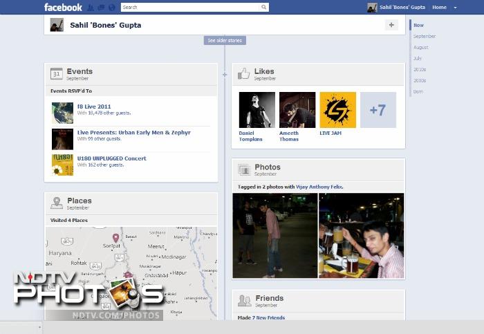 The new look Facebook (Images) | Gadgets 360