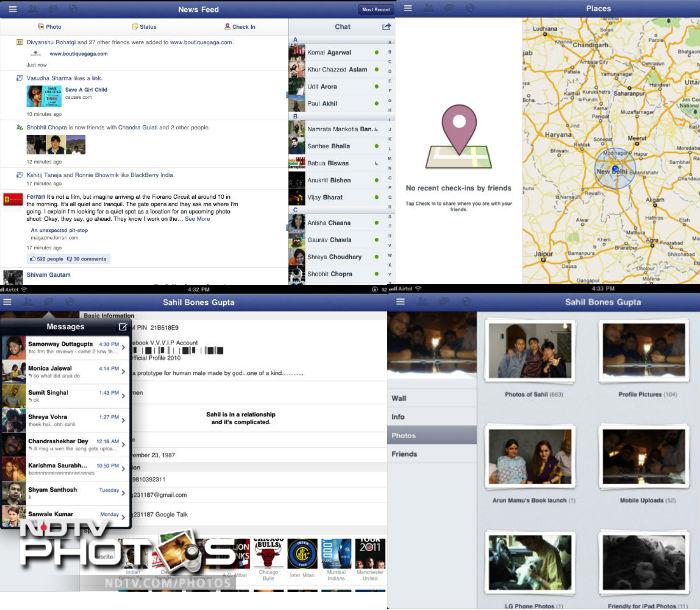 Exclusive First Look : The Facebook iPad App (Images) | Gadgets 360