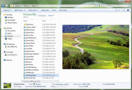 Inside Windows 7 (Images) | Gadgets 360
