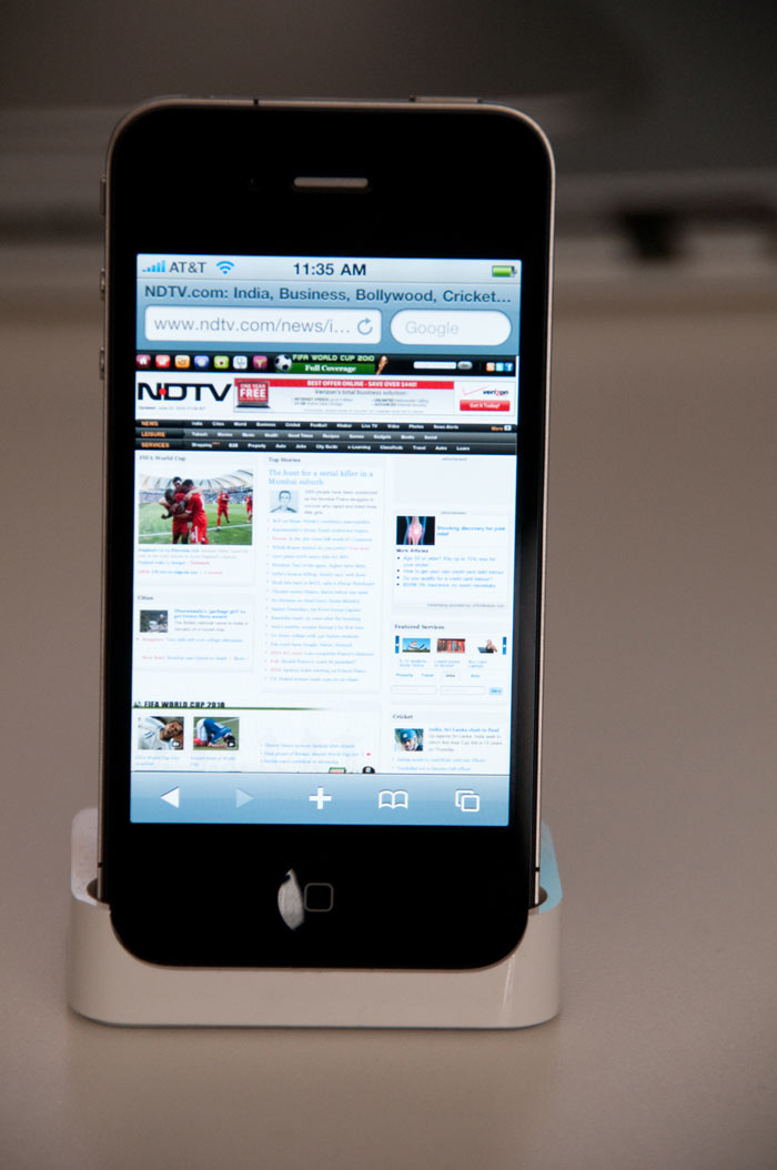 Exclusive: First pics of iPhone 4 (Images) | Gadgets 360