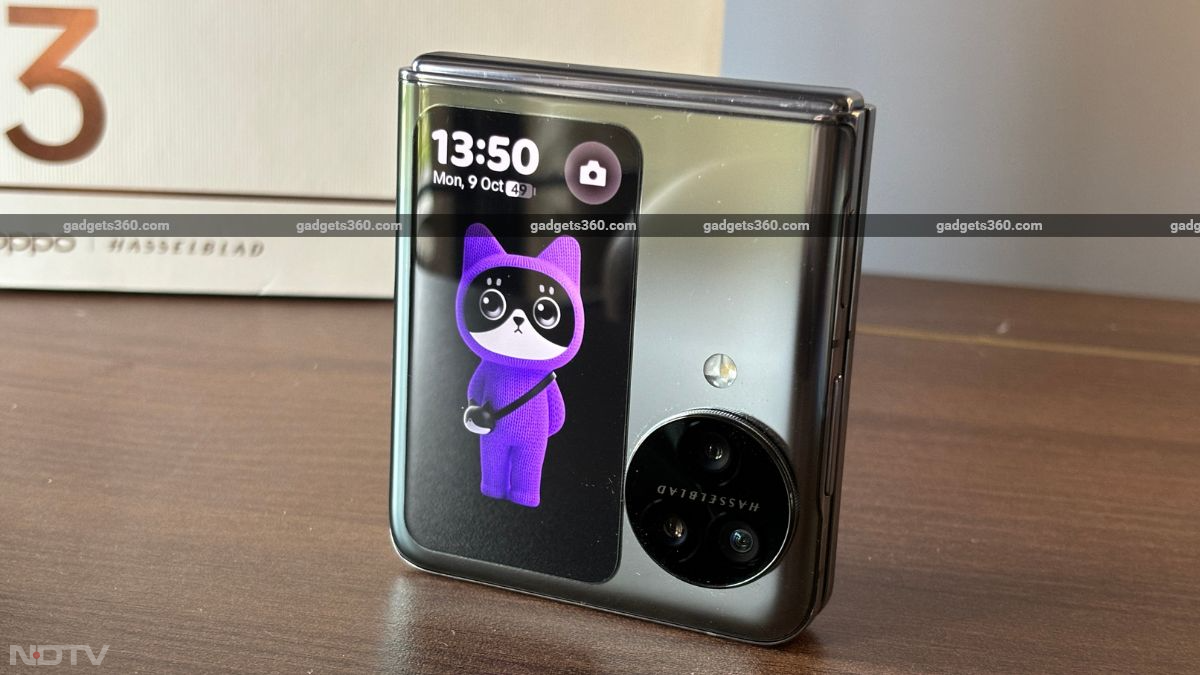 Oppo Find N3 Flip With Triple Rear Cameras Launched in India (Images ...
