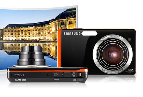Samsung ST550 - Dual screen camera (Images) | Gadgets 360