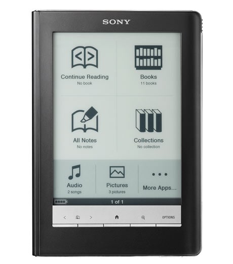 Sony's new eBook readers