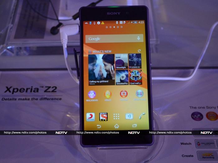 Sony Xperia Z2 Hands On (Images) | Gadgets 360