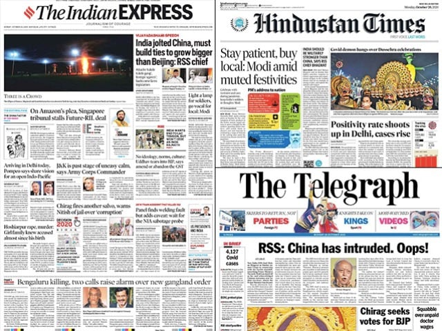Newspaper Headlines: Remember Soldiers, Light A Lamp, Says PM Narendra ...