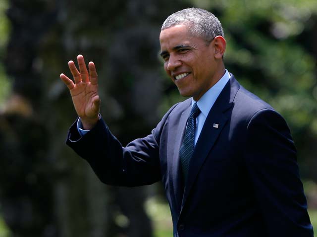 A Surprise Walk With President Barack Obama