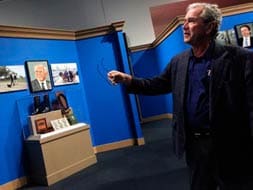 World leader portraits from George W Bush's exhibition