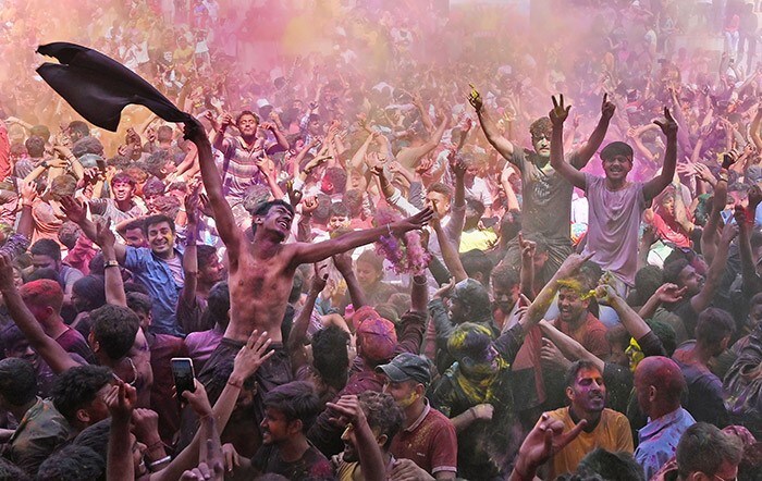 Holi In Photos: Colours, Dance As India Celebrates Festival Of Colours