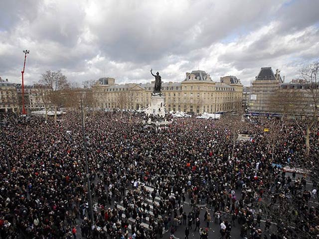 More Than A Million People Take Part in the Unity Rally in Paris