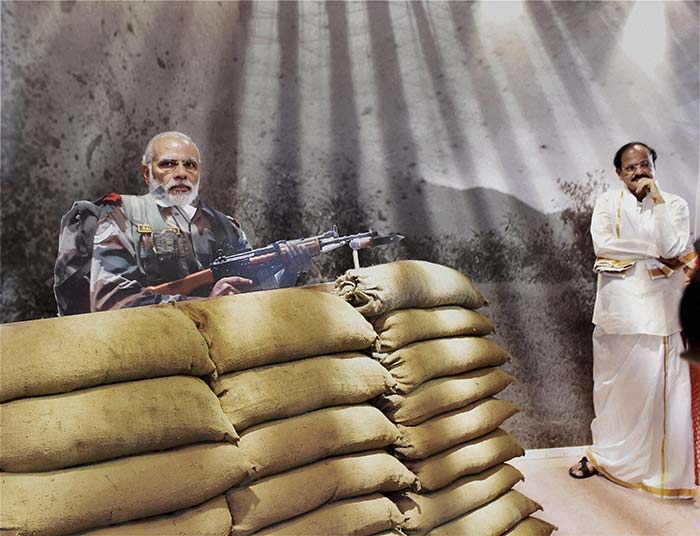 PM Modi's 65th Birthday at a War Exhibition