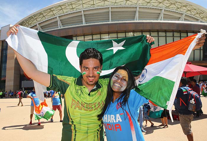 World Cup: Indian, Pakistani Fans Invade Adelaide | Photo Gallery