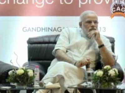 Narendra Modi is shown presentation on 2002 riots in Gujarat