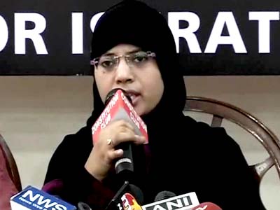 Ishrat was not a terrorist, says her sister