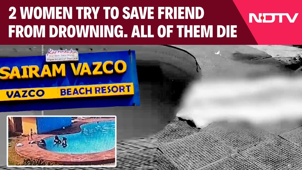 2 Women Try To Save Friend From Drowning In Swimming Pool, All Of Them Die