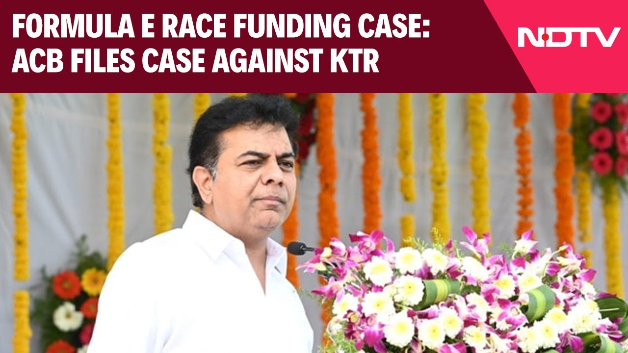 Corruption Case Filed Against KTR Over Hyderabad Formula E Race Issue