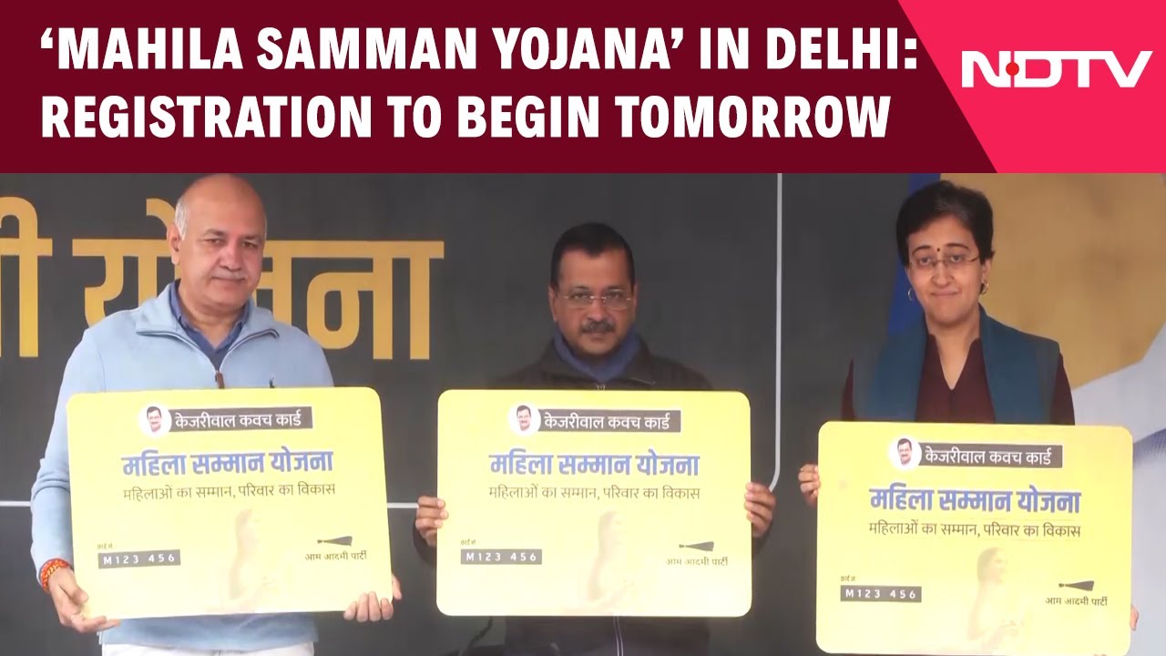 AAP Announces Door-To-Door Registration Drive For 2 New Welfare Schemes