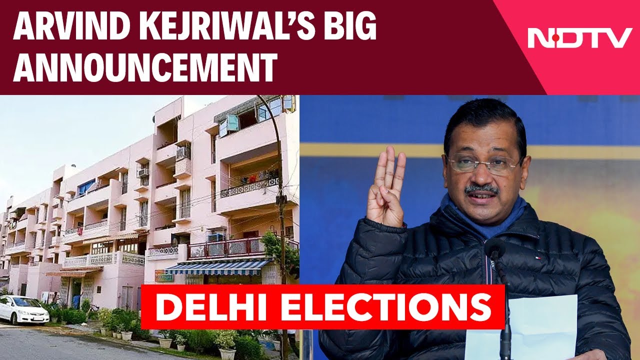 Arvind Kejriwal's Big Announcement Ahead Of Delhi Assembly Elections