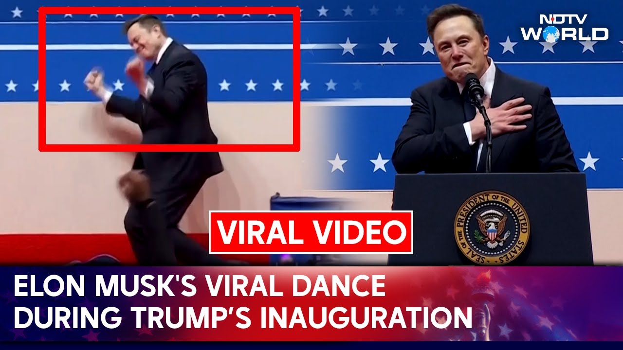 Tech Titan Elon Musk's Viral Dance As He Celebrates Donald Trump's Victory