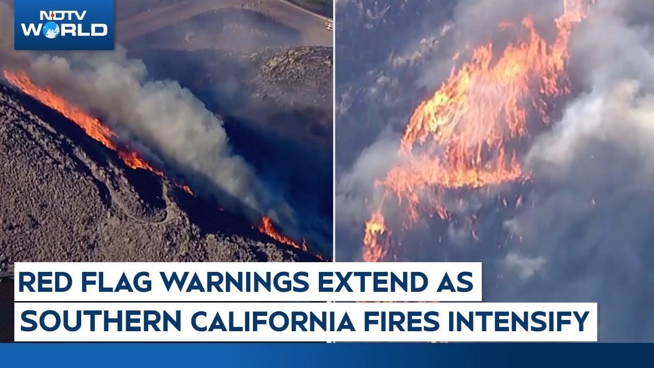 California Fire Update | Evacuations, Red Flag Warnings As Fires Rage ...