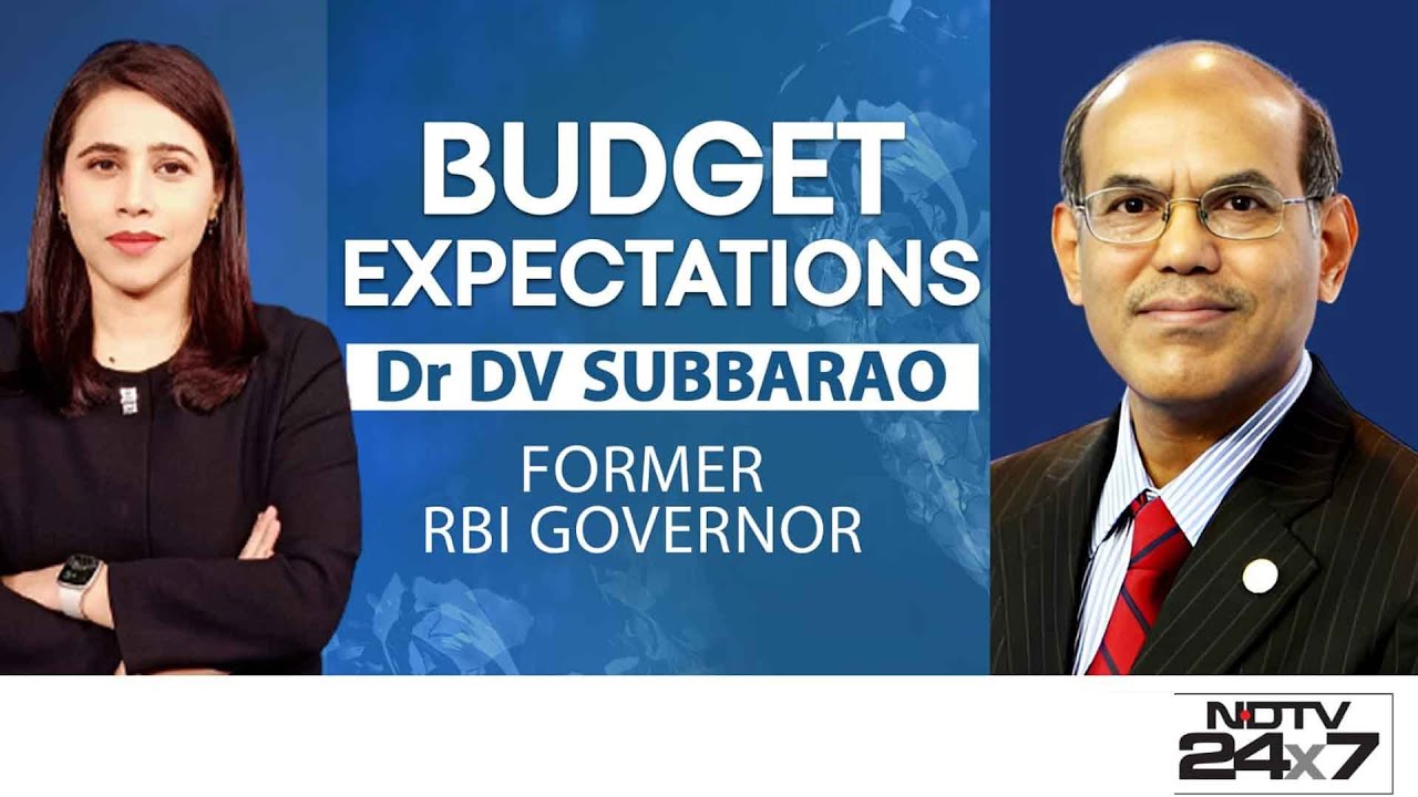Union Budget 2025 | Budget Expectations With Dr. DV Subbarao Former RBI ...