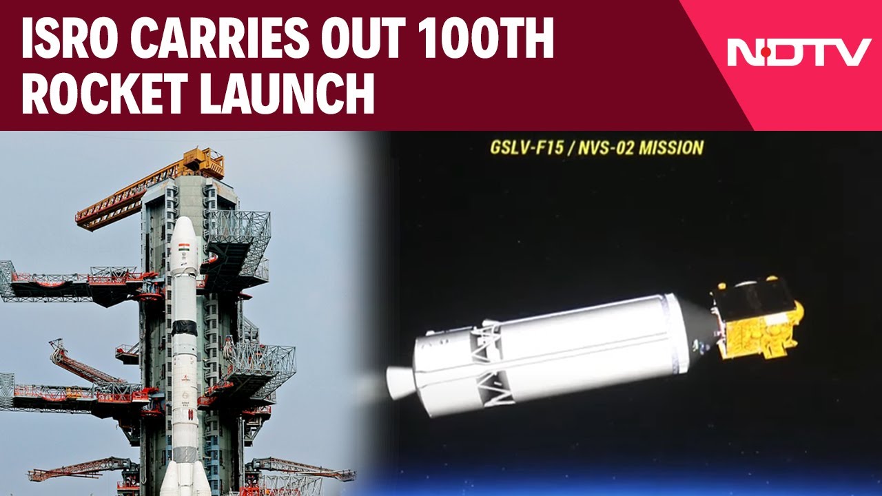 ISRO Launch Today | ISRO Carries Out 100th Rocket Launch, Places ...