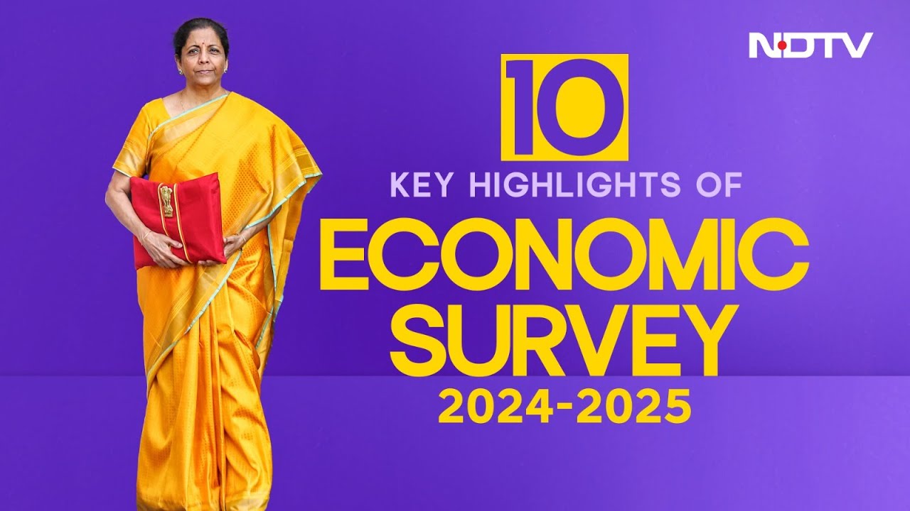 Economic Survey 2025's 10 Key Highlights | India's FY26 GDP Growth, Retail Inflation | Union Budget
