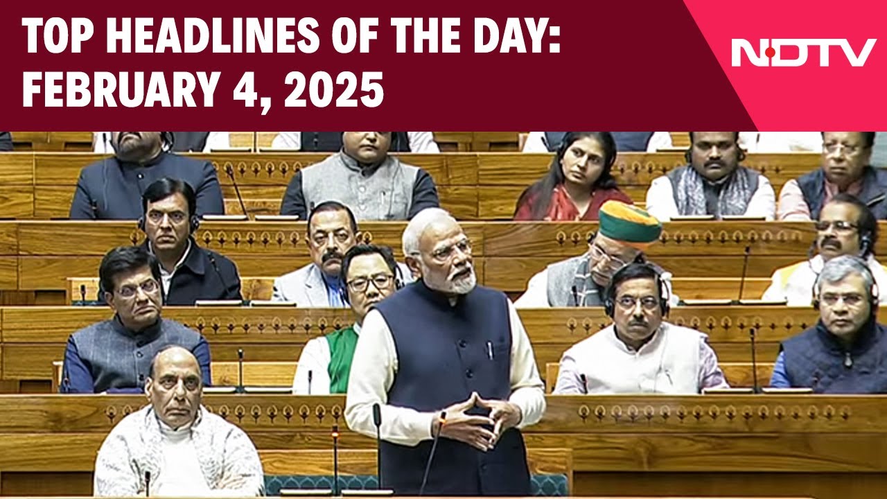 PM Modi Speech Today | PM' Reply To Motion Of Thanks Today | Top ...