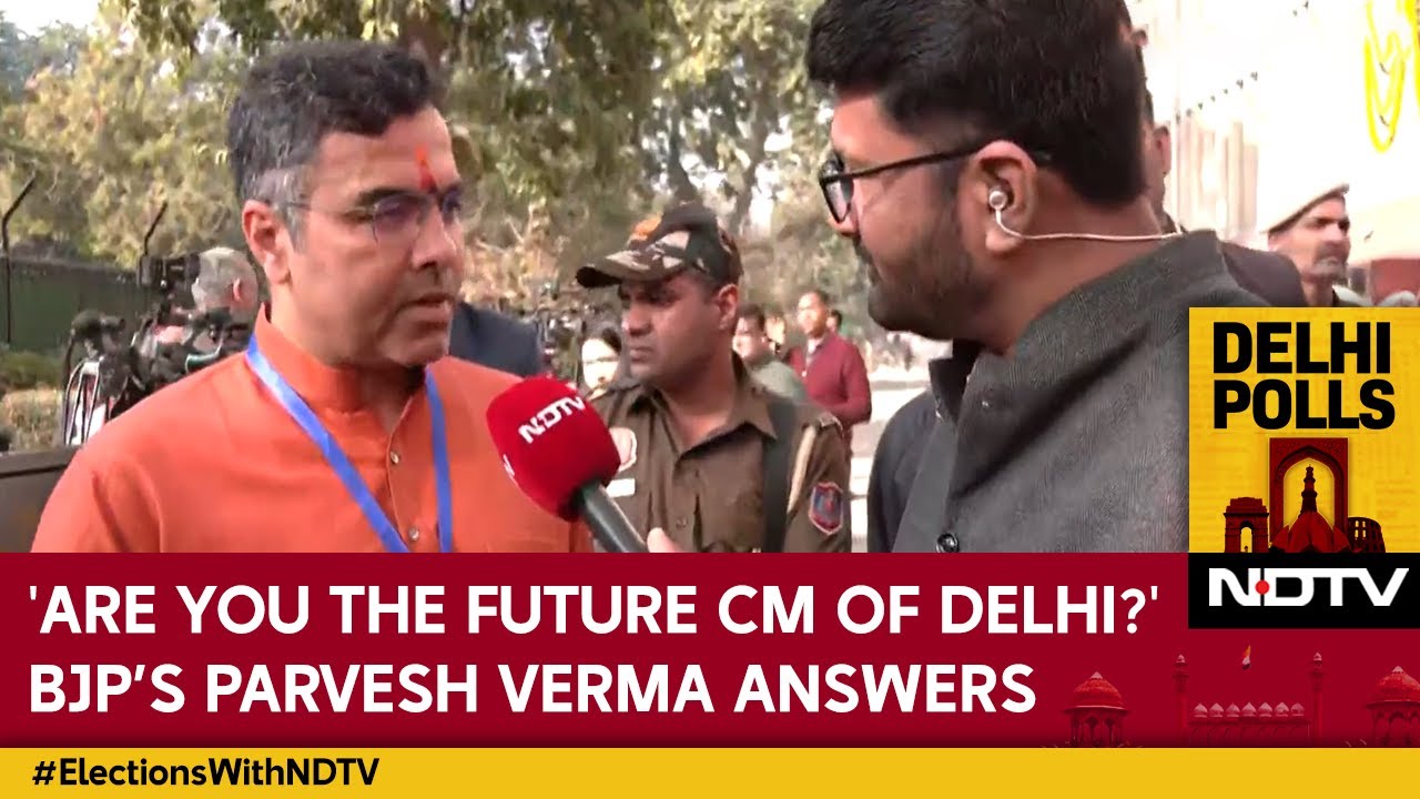 Delhi Election Update | Delhi BJP Chief Parvesh Verma On Who Will Be ...