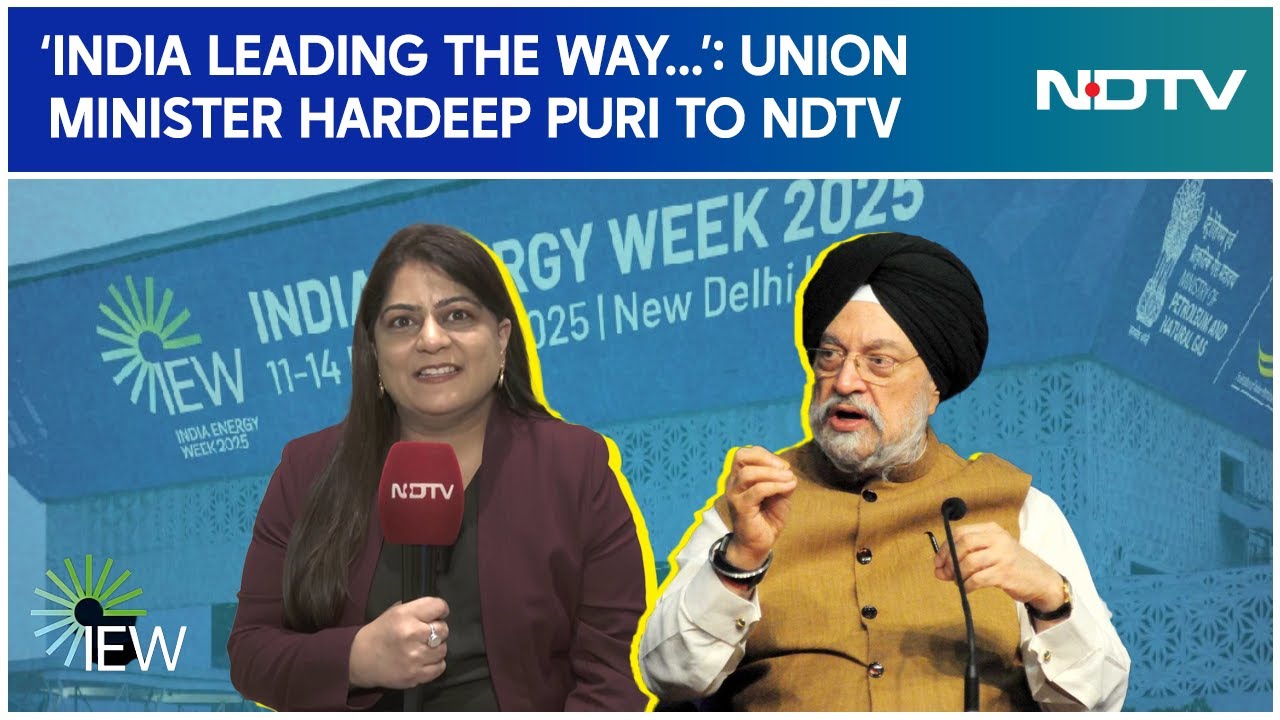 Petroleum Minister Hardeep Singh Puri Speaks To NDTV: 'India Leading The Way In Clean...'