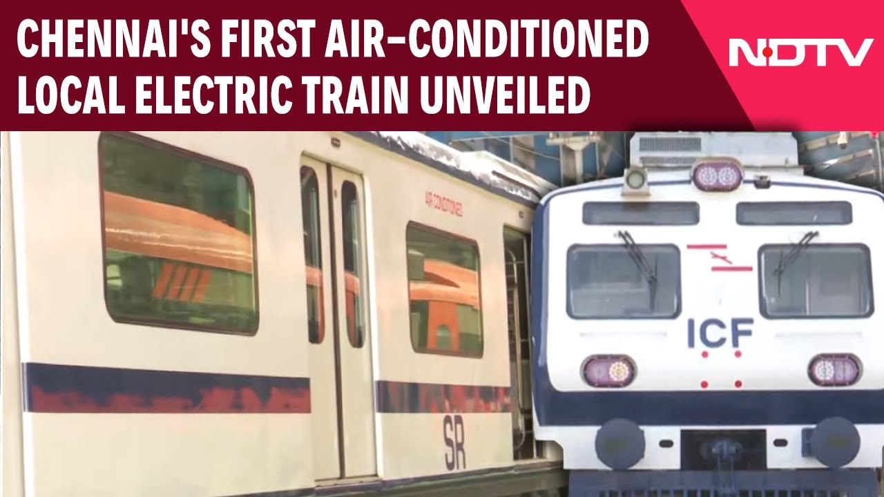 Southern Railway To Launch First AC EMU Suburban Train In Chennai