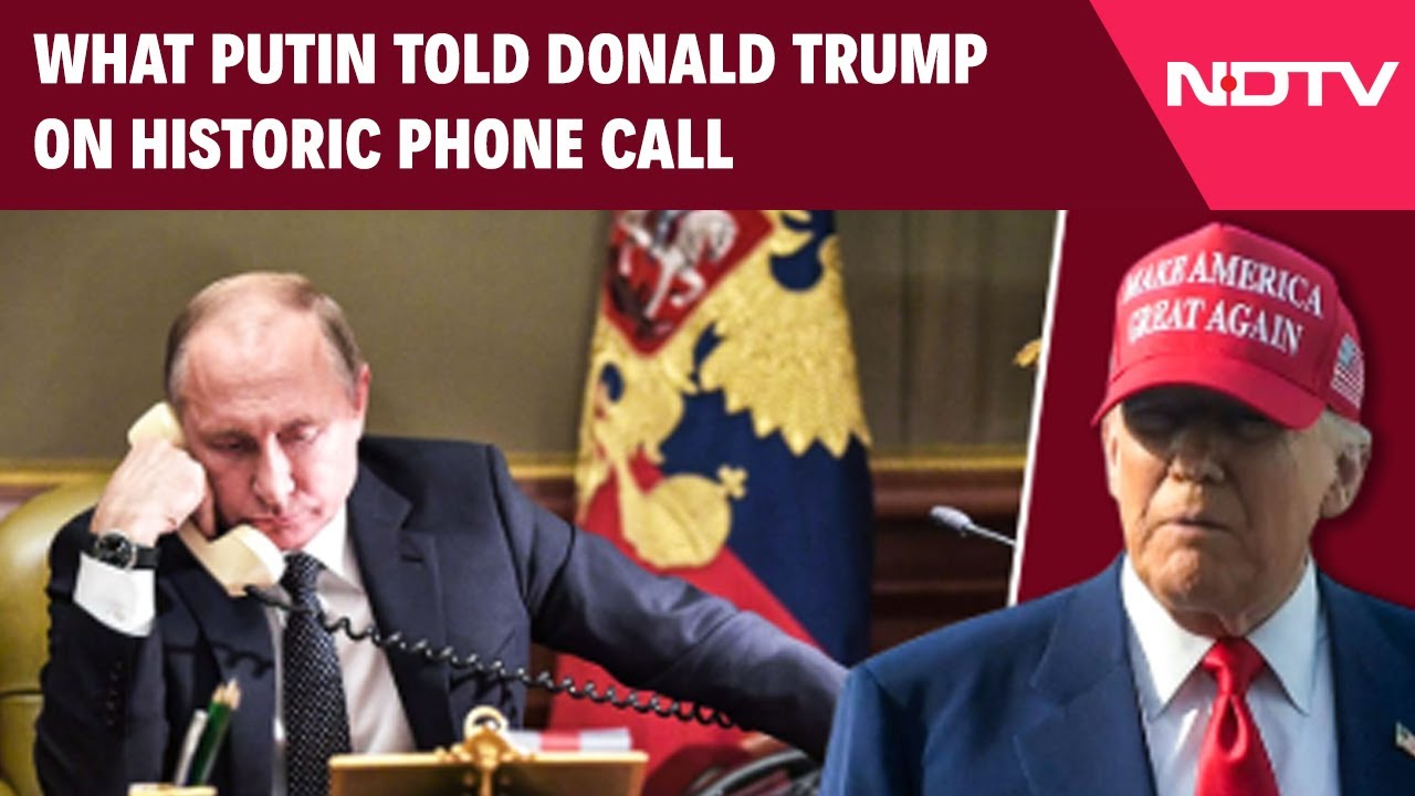 Donald Trump News | US President Donald Trump Reveals What Putin Told ...