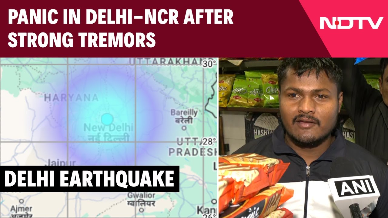 Earthquake Delhi News | Delhi Earthquake Update: Panic In Delhi-NCR ...