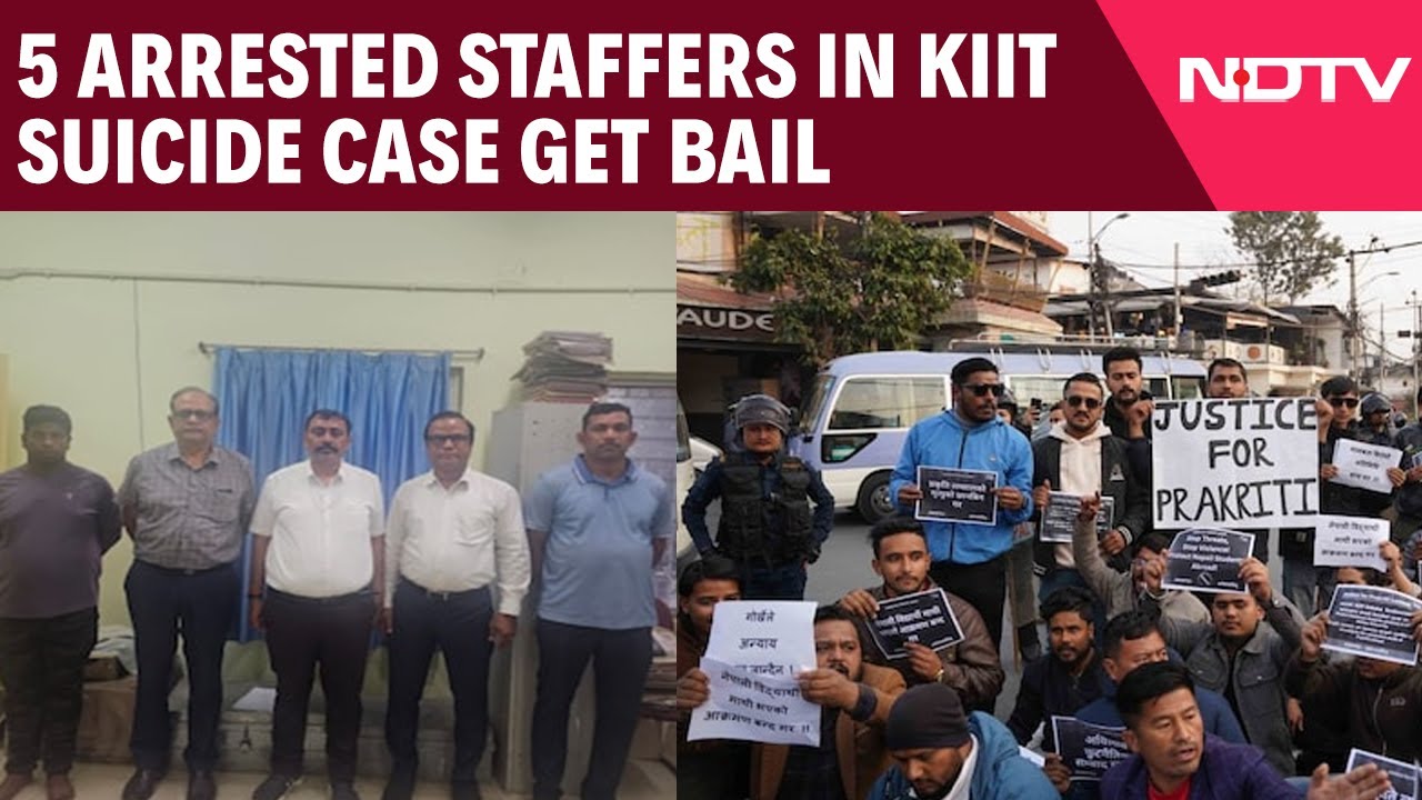 KIIT Nepali Student's Suicide Case | 5 Arrested After Nepali Student's ...