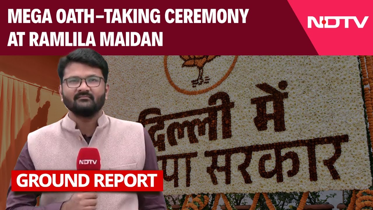 "Modi Ji Does What He Promises": BJP Supporters At Ramlila Maidan