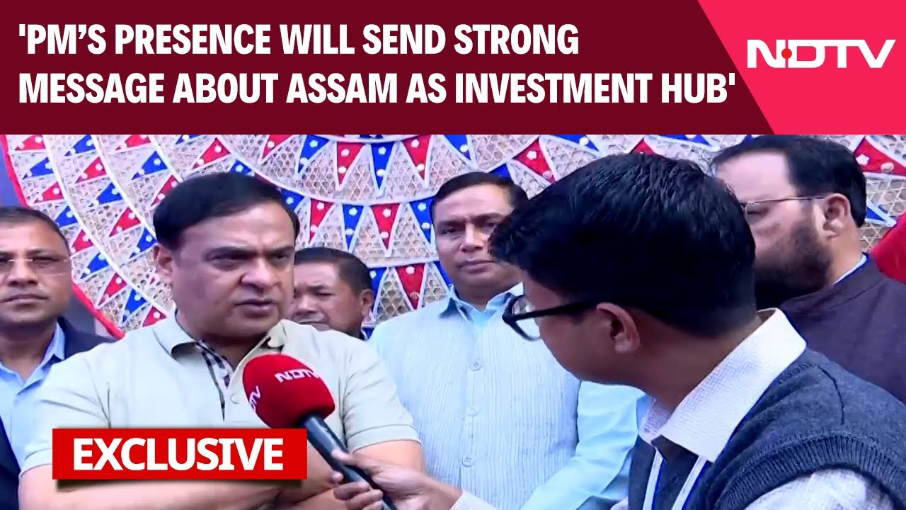 Assam CM Himanta Biswa Sarma Speaks To NDTV Ahead of PM's 2-Day Assam Visit