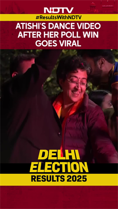 Atishi | Atishi's Dance Video After Her Poll Win Goes Viral