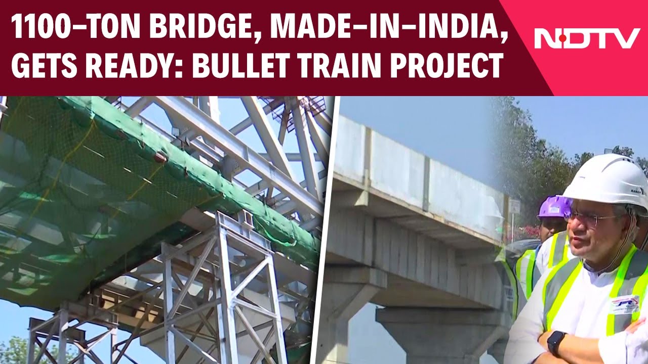 1100-Ton Bridge With Made-In-India Components Gets Ready