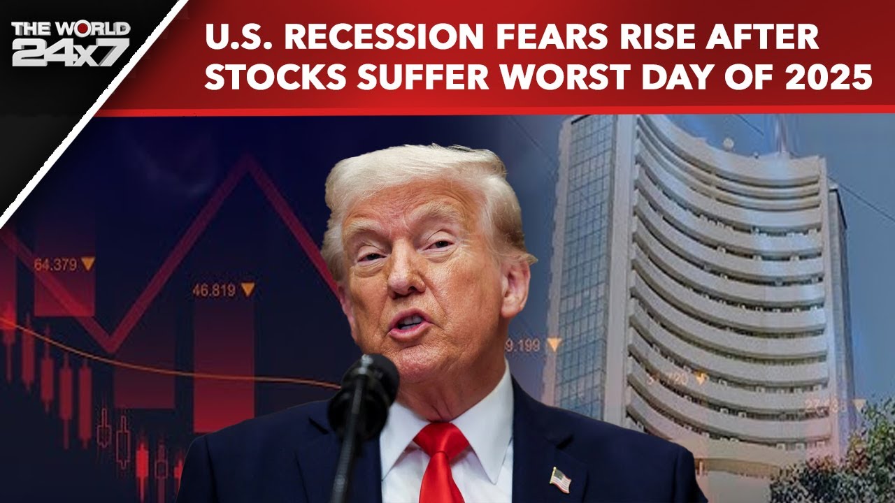 American Recession | US Recession Fears Rise After Stocks Suffer Worst ...
