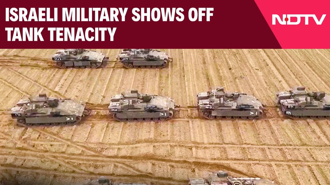 Israeli Military Shows Off Tank Tenacity; IDF's 36th Unit Prepares for ...
