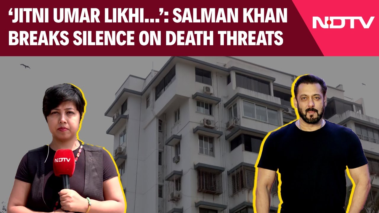 Salman Khan Breaks Silence On Death Threas: 'Jitni Umar Likhi Hai...'