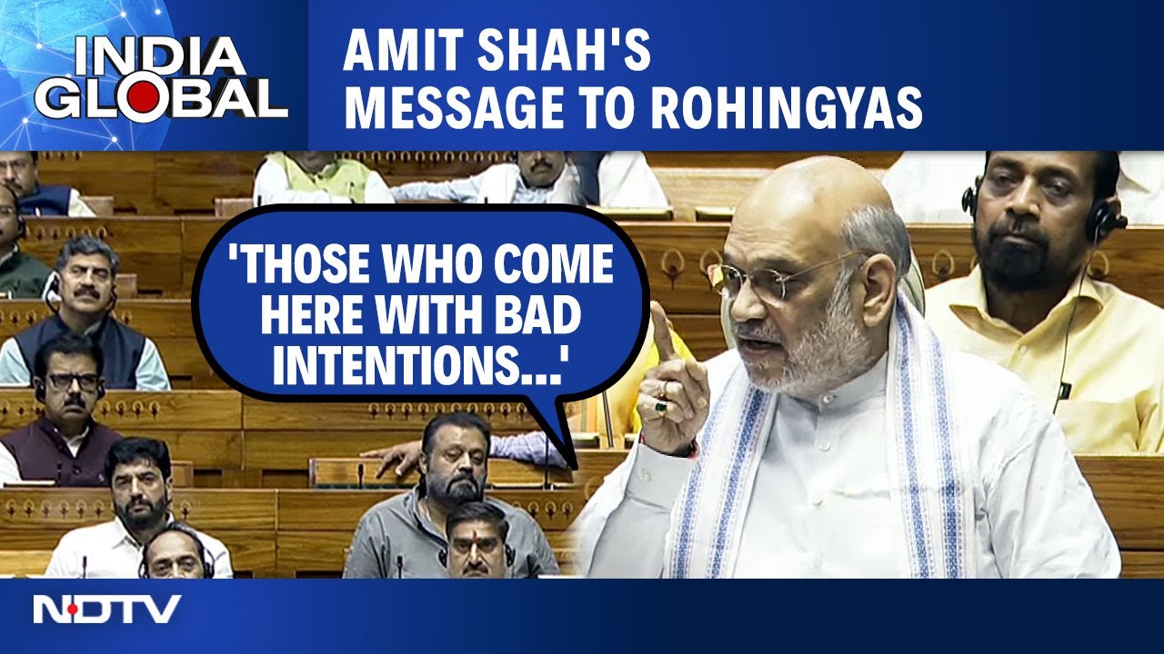 Lok Sabha Passes Immigration And Foreigners Bill 2025 | Amit Shah's Stern Rohingya Message