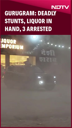 Gurugram: 3 Arrested By Police For Performing Deadly Stunts On Road