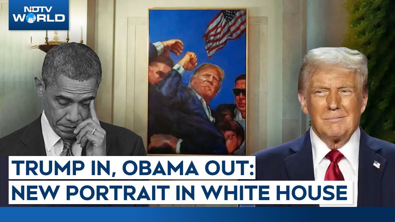 Trump Breaks Another White House Tradition, Removes Obama's Portrait ...
