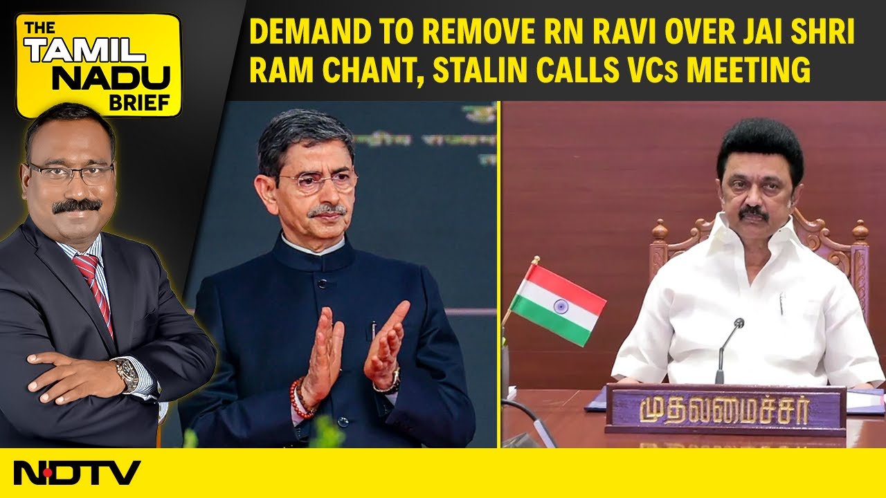 Tamil Nadu News | R N Ravi Asks Students To Chant Jai Shri Ram, MK ...