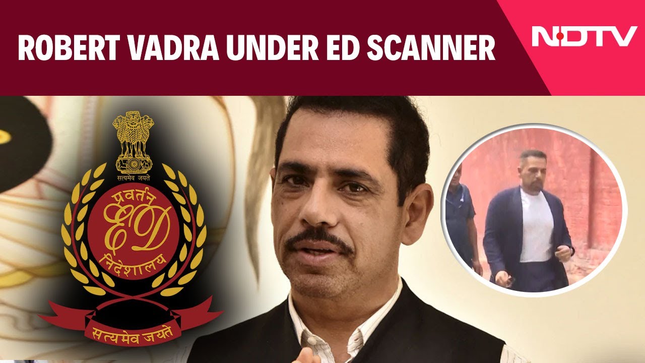 Robert Vadra, Summoned For 2nd Time, Marches To Probe Agency ED Office