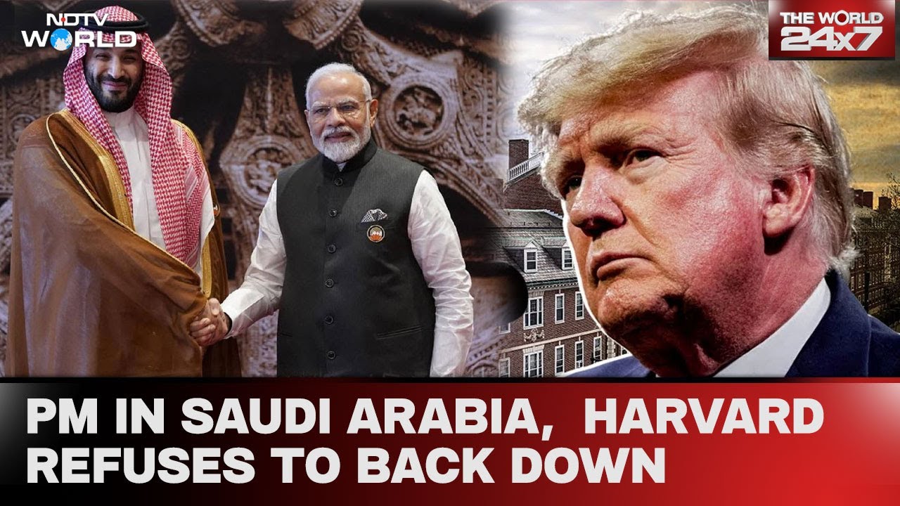 PM Modi In Saudi Arabia, Progress In India US Trade Talks, Harvard Sues ...